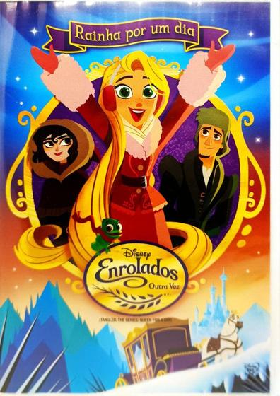 Dvd Enrolados Outra Vez - Rainha por um Dia/ Filme Infantil - WALT ...