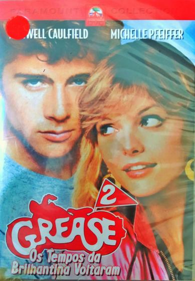 Dvd Grease 2 - Os Tempos Da Brilhantina Voltaram - Paramount - Livros de Literatura - Magazine Luiza