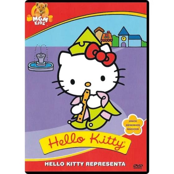 DVD Hello Kitty Representa Cinco Desenhos Mágicos - MGM Kids - No ...