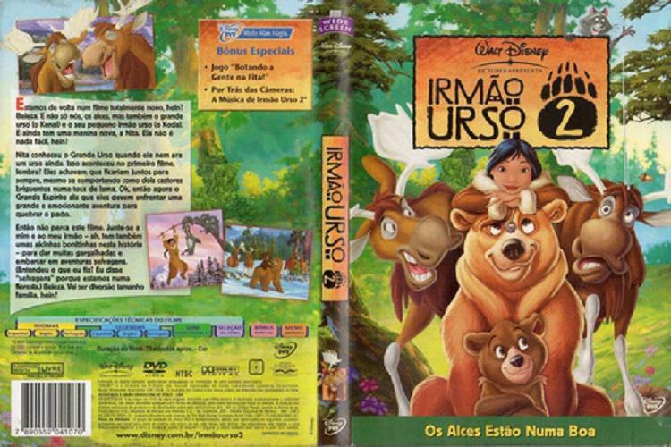 Dvd Irmão Urso 2 - Disney - Livros de Literatura Infantil - Magazine Luiza