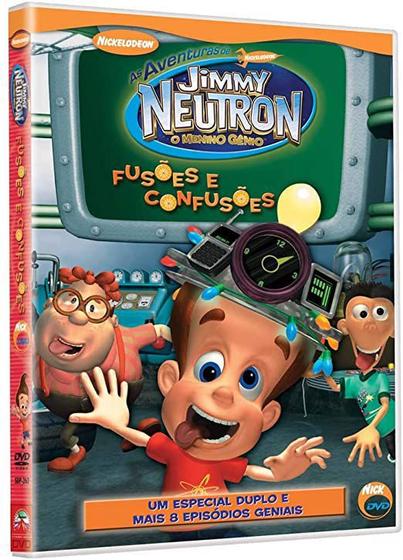 DVD - Jimmy Neutron O Menino Gênio - Fusões E Confusões - paramount ...