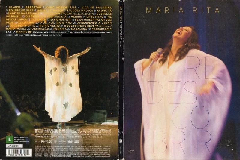 DVD Maria Rita Redescobrir - Universal - Livros de Autoajuda - Magazine ...