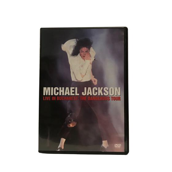 Dvd michael jackson live in bucharest the dangerous tour - Sony Music - Filmes - Magazine Luiza