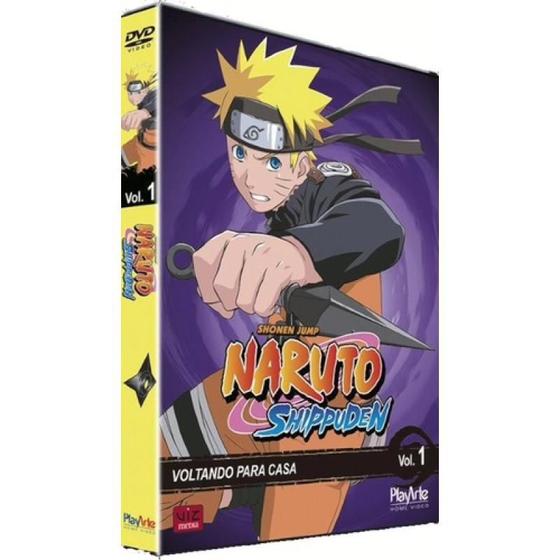 Dvd Naruto Shippuden - Voltando Para Casa Vol. 1 - Playarte - Revista ...