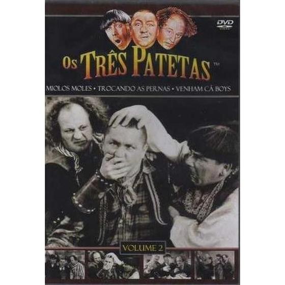 Dvd Os Três Patetas Vol 3 - Ágata Filmes - Filmes - Magazine Luiza