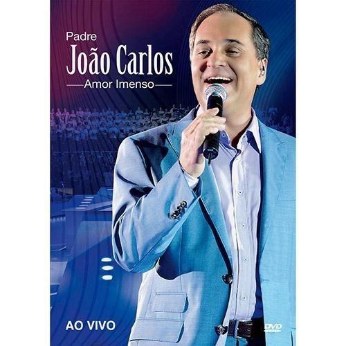 DVD Padre João Carlos Amor Imenso Ao Vivo - Som Livre - Livros de Religião - Magazine Luiza