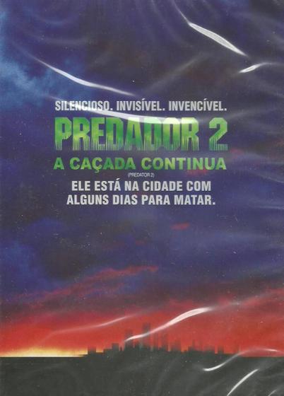 Dvd Predador 2 - A Caçada Continua - FOX - Filmes - Magazine Luiza