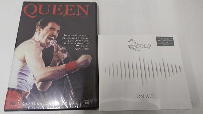 DVD Queen We Will Rock You+Queen On Air CD DUPLO - UNIVERSAL MUSIC ...