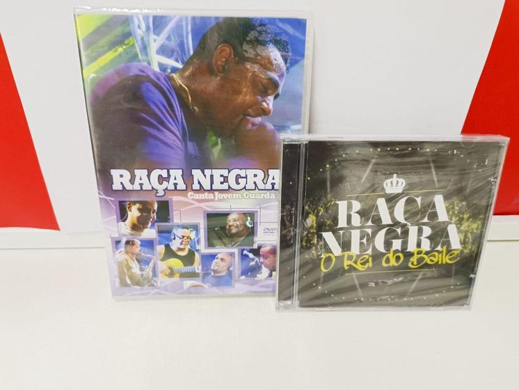 Dvd Raça Negra Canta Jovem Guarda II+Cd O Rei Do Baile - SOM LIVRE ...