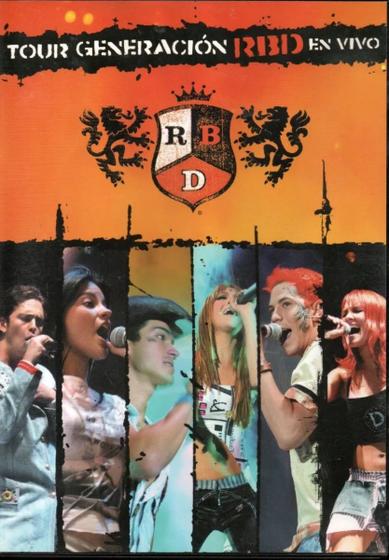 DVD Rebelde - Tour Generación Rbd En Vivo - Televisa - Livros de Arte e ...