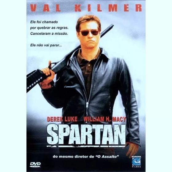 Dvd Spartan - Val Kilmer - europa - Filmes - Magazine Luiza