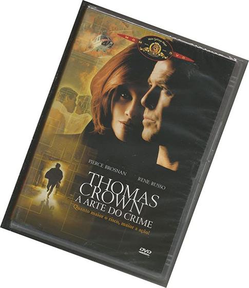 Dvd Thomas Crown A Arte Do Crime Pierce Brosnan Mgm Filmes De
