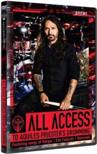 Dvd Triplo All Access To Aquiles Priesters Drumming - DVD/CD/BLURAY ...