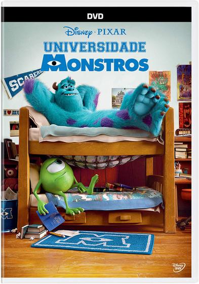 Dvd Universidade De Monstros - Disney - Filmes de Animação - Magazine Luiza