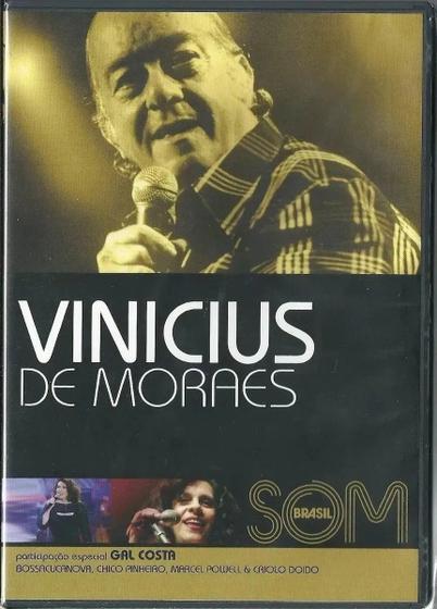 DVD Vinicius de Moraes Som Brasil - Som Livre - Livros de Arte e ...