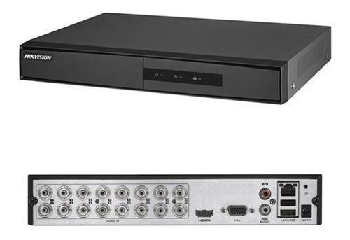 DVR Hikvision Turbo HD 16 Canais DS-7216HGHI-K1 Pentaflex Full HD 1080p ...