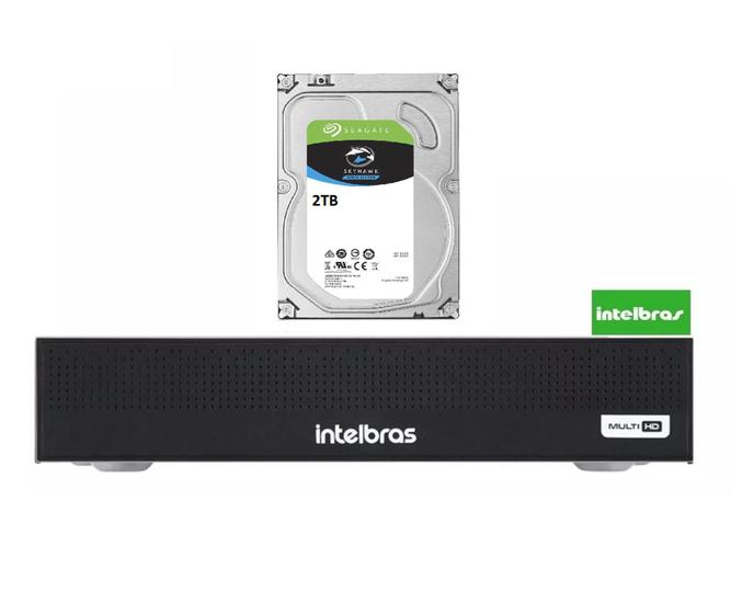 Dvr Intelbras 16ch Intelbras Mhdx 1016-c + Hd 2tb - Gravador de Vídeo / DVR - Magazine Luiza