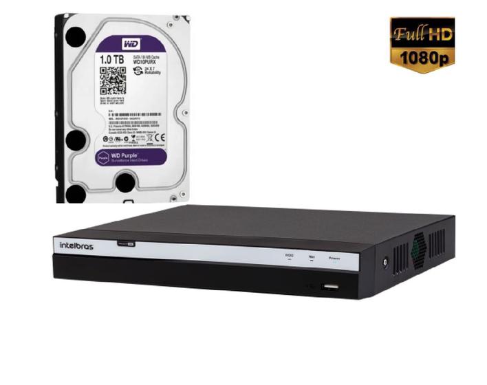 dvr intelbras 3104 hd 1t purple - Gravador de Vídeo / DVR - Magazine Luiza