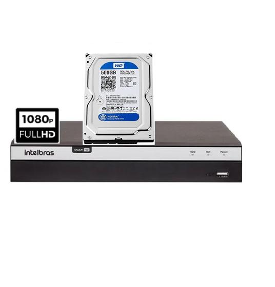 Dvr Intelbras 4 Canais Mhdx 3104 Fullhd 1080p C/ Hd 500gb - Gravador de ...