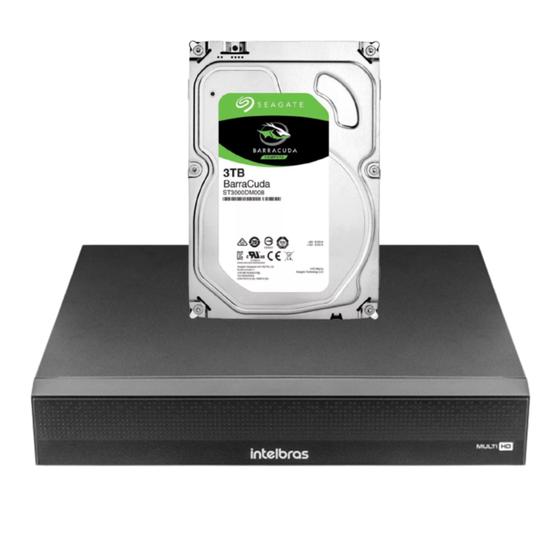 Dvr Multi Hd Intelbras 16ch Mhdx 3116-C C/HD 3TB - Gravador de Vídeo ...