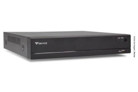 DVR/NVR 16 canais + IP TECVOZ TV-L116H Híbrido (HD-TVI / HD-CVI / AHD ...