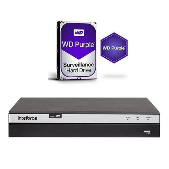 Dvr Stand Alone Multi HD 04 Canais 04 Megas LITE MHDX 3104 + HD 1 Tera ...