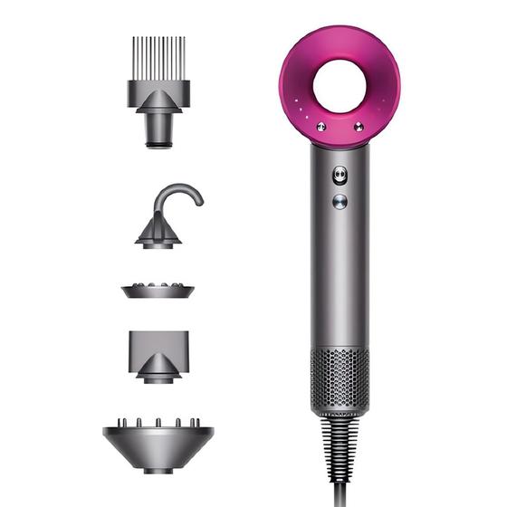 Dyson Secador de Cabelos Silencioso Supersonic Original com Flyaway ...