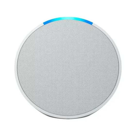 Echo pop Branca Amazon Alexa - Smart Speaker / Caixa de Som - Magazine Luiza