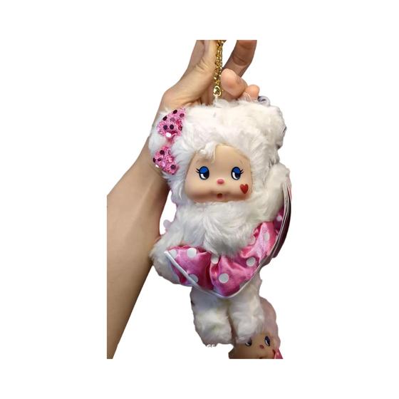 Edição Limitada Monchhichi Chamchambear Boneca Pingente Bolsa Decoração ...
