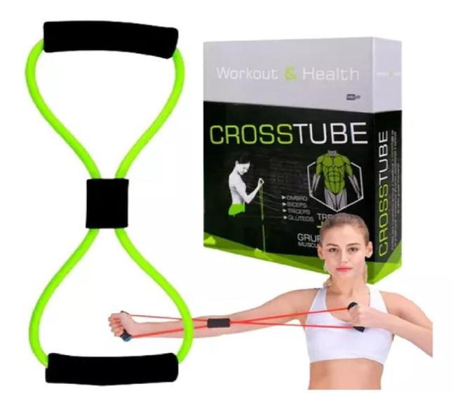 Elástico Tensão Extensor Treino Musculação Academia MbFit - Elástico ...