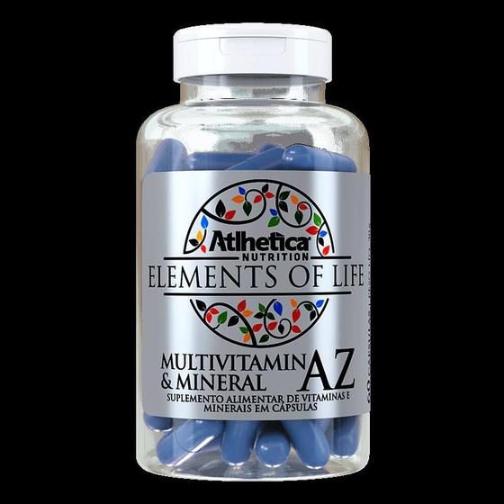 Elements of life multivitamin & mineral a z (60 capsulas) - Atlhetica ...