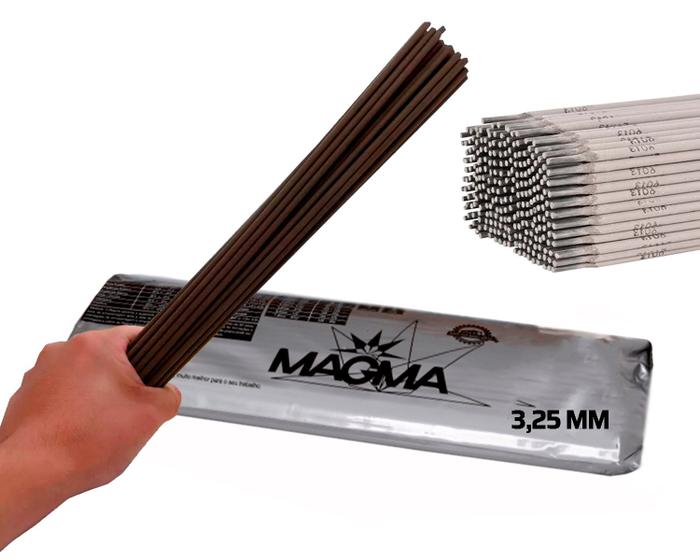 Eletrodo 6013 (2.5 - 3.25 - 4.00) Solda Eletrica 500g Serralheiro Oferta - MAGMA - Eletrodo de ...
