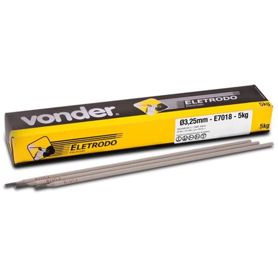 Eletrodo Aço Carbono 3,25mm E7018 110A 150A Para Soldagem Elétrica ...