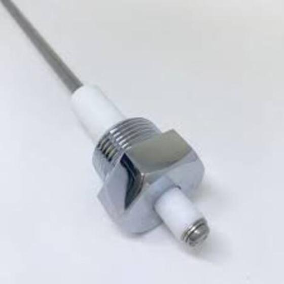 Eletrodo de Nível Tipo Haste em Inox 304 * 50mm X 1/2 BSP - ACT - Curva ...