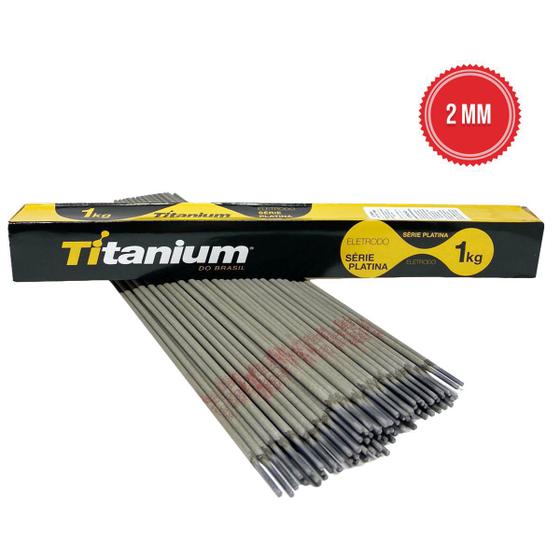 Eletrodo de Solda 6013 2mm Profissional Titanium 1kg - Titaniun ...