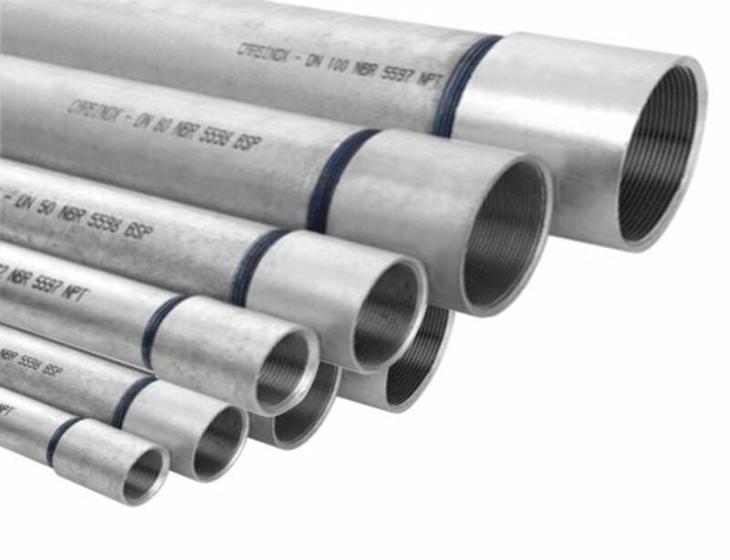 Eletroduto de Ferro Galvanizado à Fogo PESADO - GFC Tubos - Conduíte ...