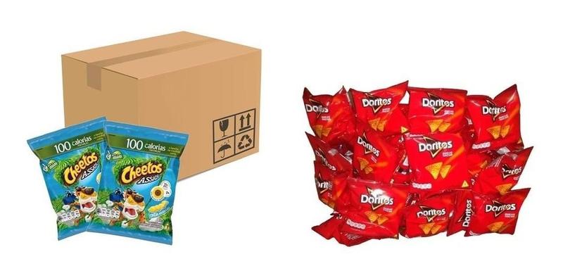 Elma Chips Doritos + Cheetos Requeijão Caixa C/ 120un Total - Cheetos - Magazine Luiza