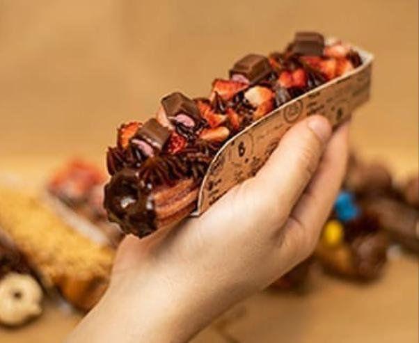 Embalagem para Churros, bomba chocolate, Eclair ( 14 cm ) - 100 ...