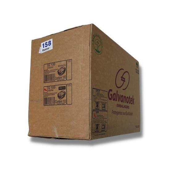 Embalagem para Frango G100 Preta Galvanotek c/100 un - Embalagem para Frango - Magazine Luiza