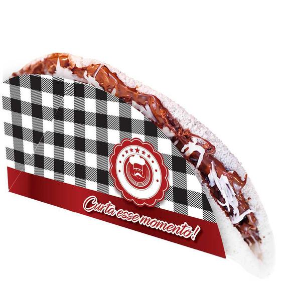 Embalagem para Tapioca Modelo Xadrez 200un - Pdv Print - Embalagens ...