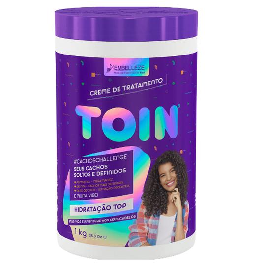 Embelleze Creme de Tratamento Toin Cachos Soltos e Definidos 1Kg ...