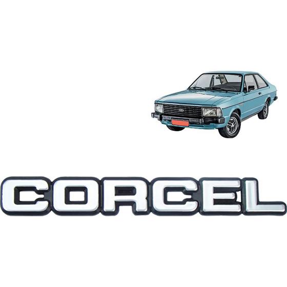 Emblema Corcel 1978 A 1983 Antigo Cinza - MARÇON EMBLEMAS - Emblemas ...