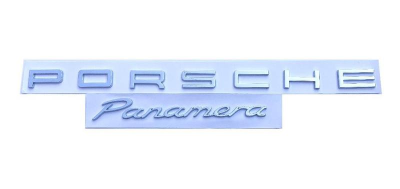 Emblema Letra Porsche + Panamera Cromado Pronta Entrega - OEM ...
