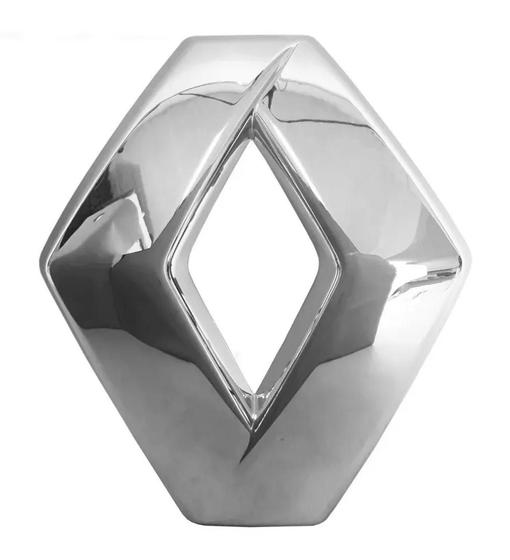 Emblema Renault Logo Cromado Para Grade Dianteira Sandero 2021 2022 ...