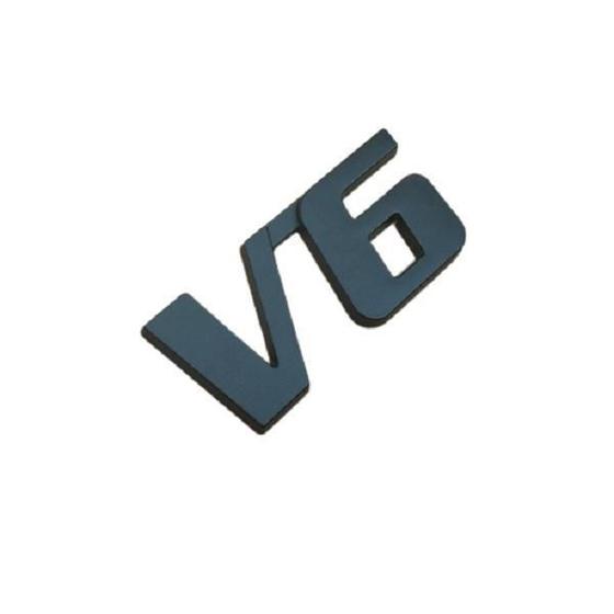 Emblema V6 Mustang Jeep Ford Dodge Gm Ranger S10 Hyundai - Stickkar ...