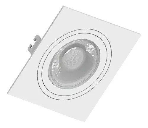 Embutido face plana quadrado AR70 branco - Save Energy - Spot ...