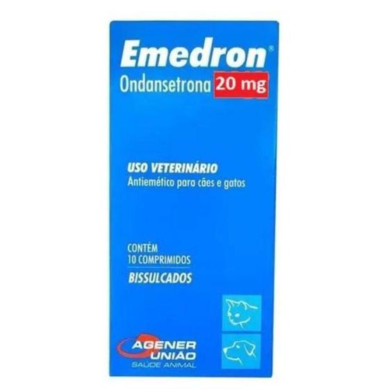 Emedron 20 mg - 10 comprimidos - Agener União - Farmácia Pet - Magazine ...