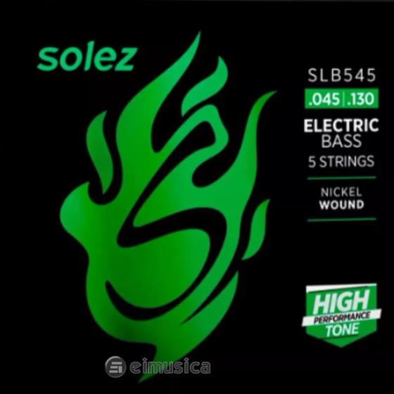Encordoamento para Contra-Baixo de 5 Cordas Solez - Modelo SLB545 ...
