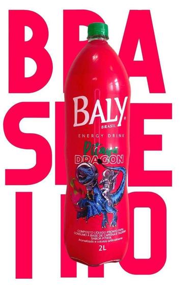 Energético Baly Energy Drink Pitaya Dragon 2L - Bebida Energética ...