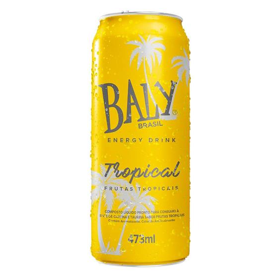 Energético Baly Tropical 473ml - Bebida Energética - Magazine Luiza